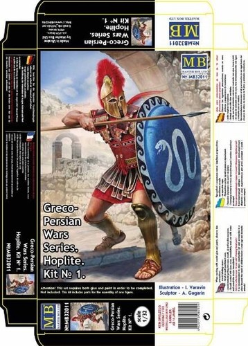 Greco-Persian Wars Series. Hoplite. Kit No. 1 (Model kit) 1/32 ...