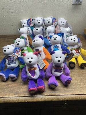 Limited Treasures ~ State Coin (Quarter) Bears ~Stuffed Plush ~ You ...