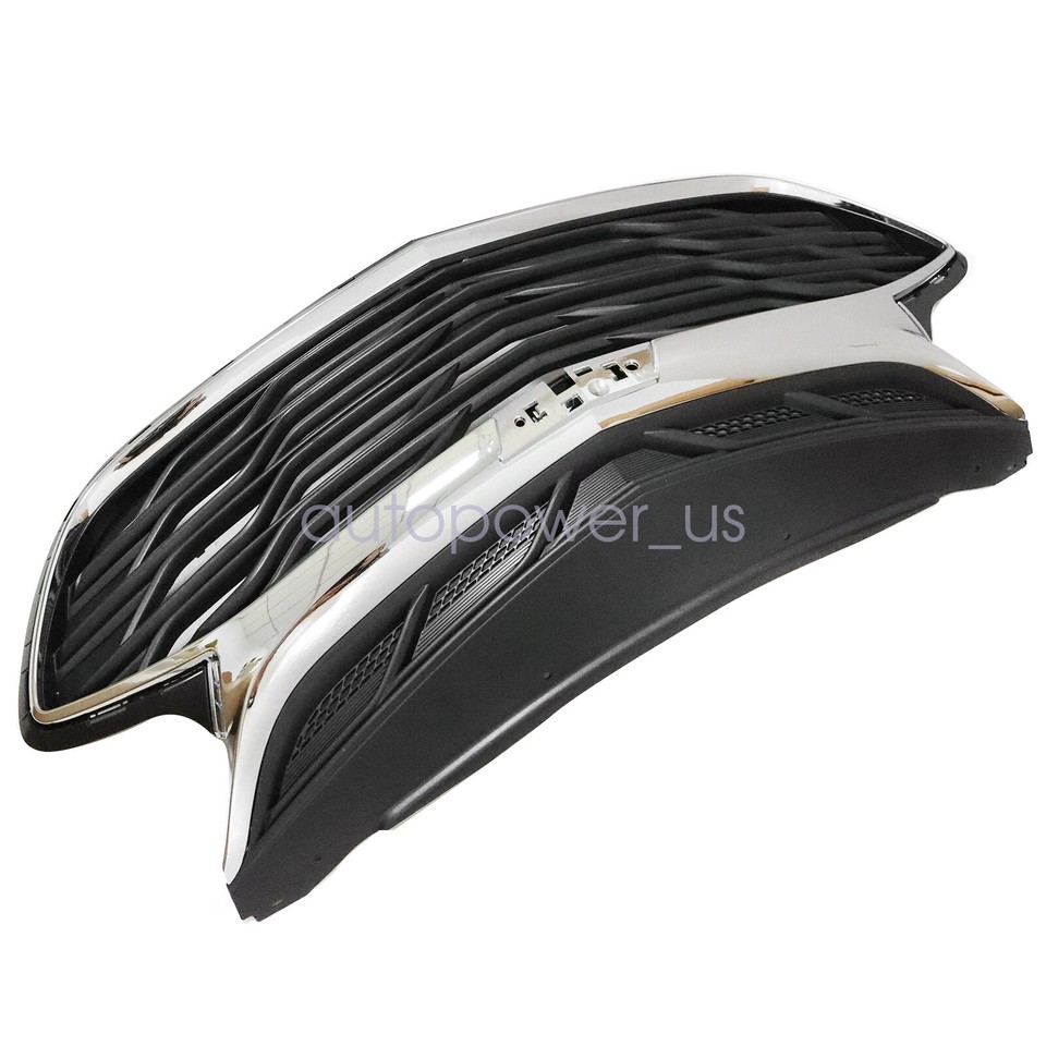 New Front Upper Chrome Grille Assembly Fit For 2019 Chevrolet Cruze ...