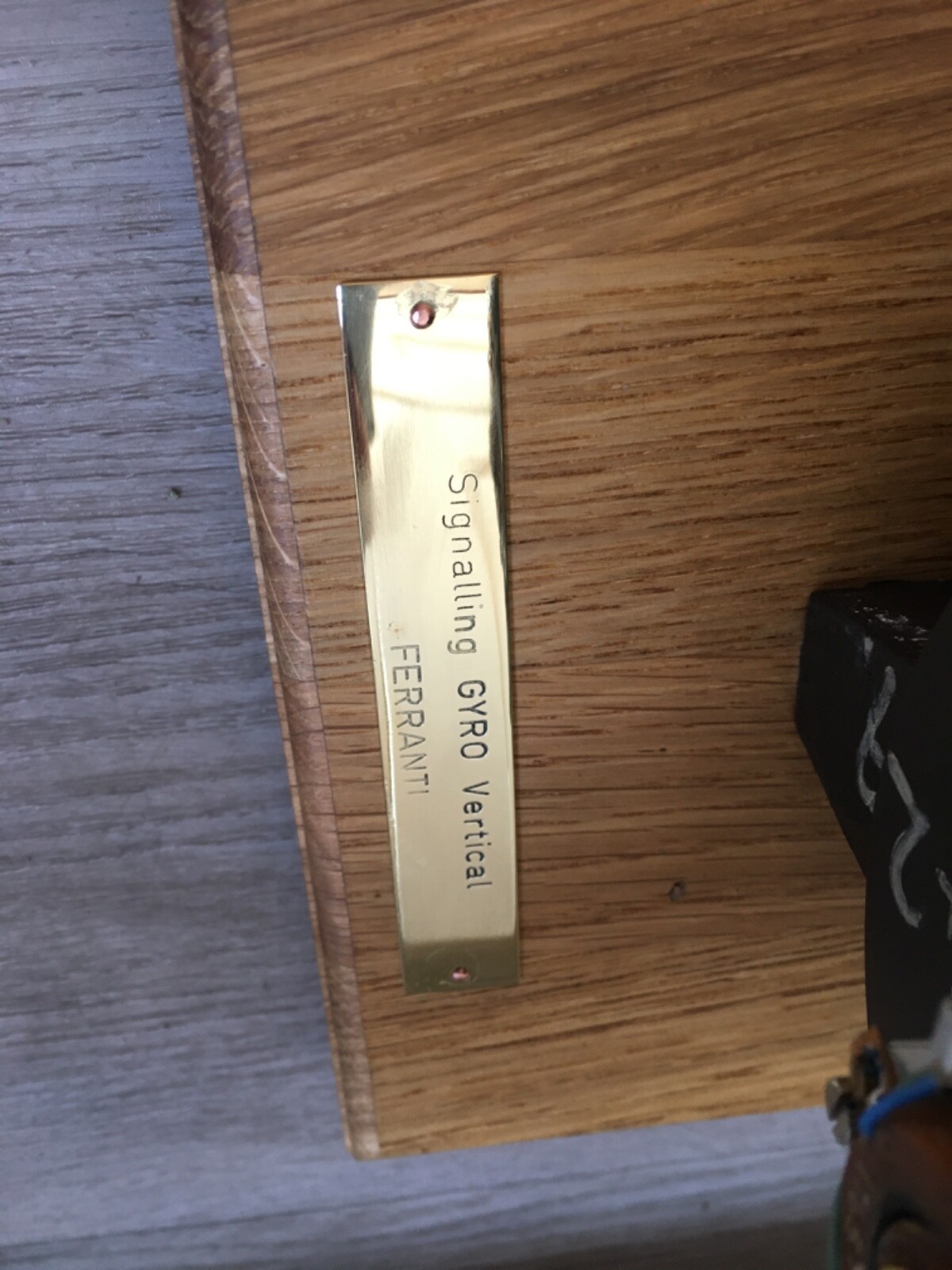 DEMO SIGNALLING GYRO FERRANTI MANCHESTER NAVIGATOR PLATFORM GYROSCOPE ...