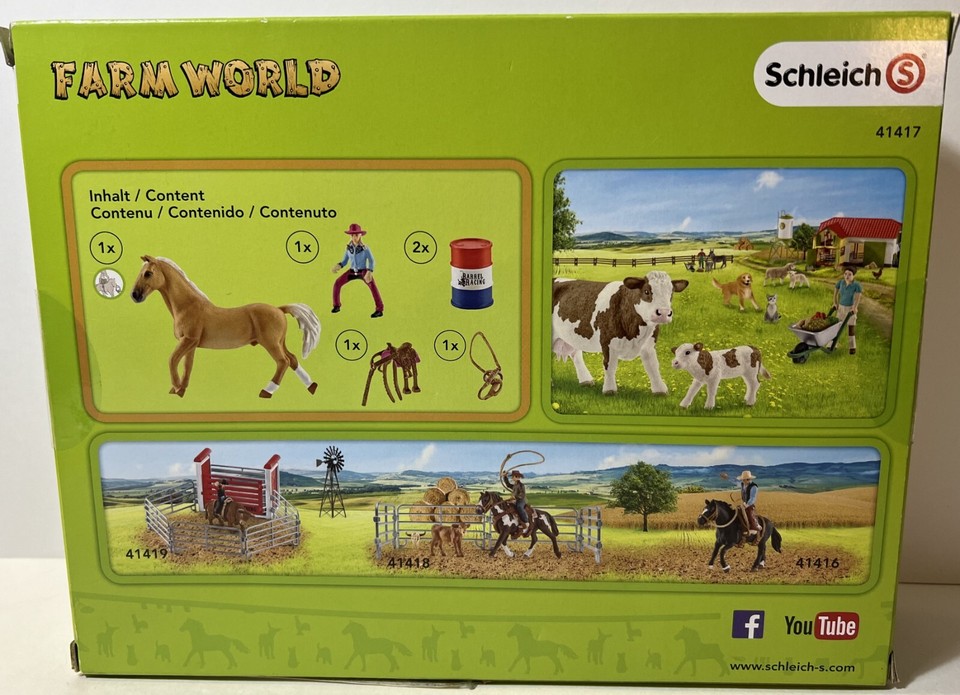 Schleich Rodeo Series Farm World NEW in package sealed #41417 | eBay