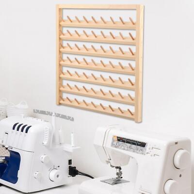 Wooden Thread Holder Thread Stand Multiuse Sewing Thread Storage Thread ...