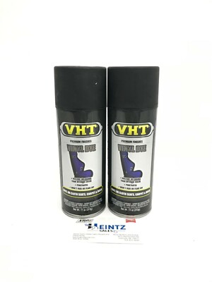 VHT SP942(2pack) Satin Black Vinyl Dye Carpet Dashboard Vinyl Seats ...
