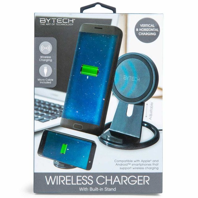 Bytech Wireless Charger With Stand for Smartphones for sale online | eBay