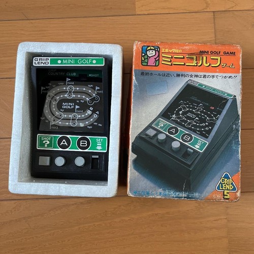 Mini Golf EPOCH LCD Game Vintage Pocket Console w/Box Tested | eBay