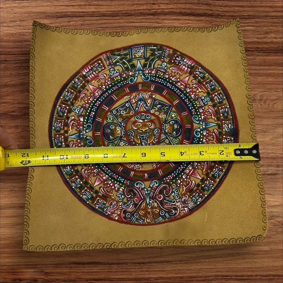 Aztec Calendar Wall Decor Mayan Sun Stone Art Calentario Azteca 11 ...