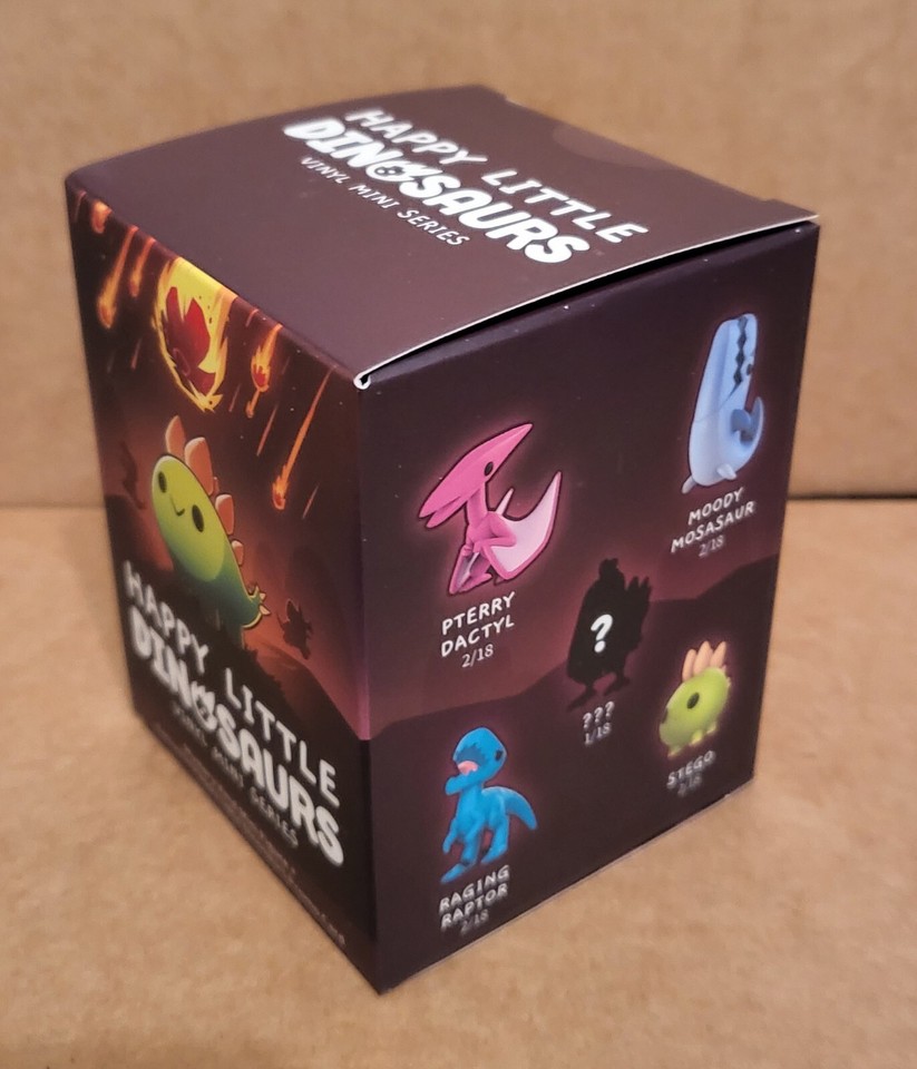 Happy Little Dinosaurs Vinyl Mini Series Figures & Promo Cards | eBay