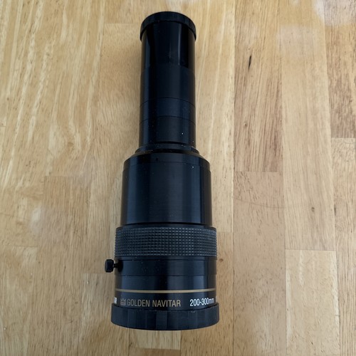 D.O. INDUSTRIES Golden Navitar Slide Projector Lens 200-300mm 8-12" f/3 ...