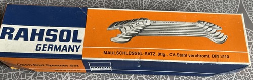 Maulschlüssel satz RAHSOL No 5/8 701459 8 Stück 6 bis 22mm NEU | eBay.de