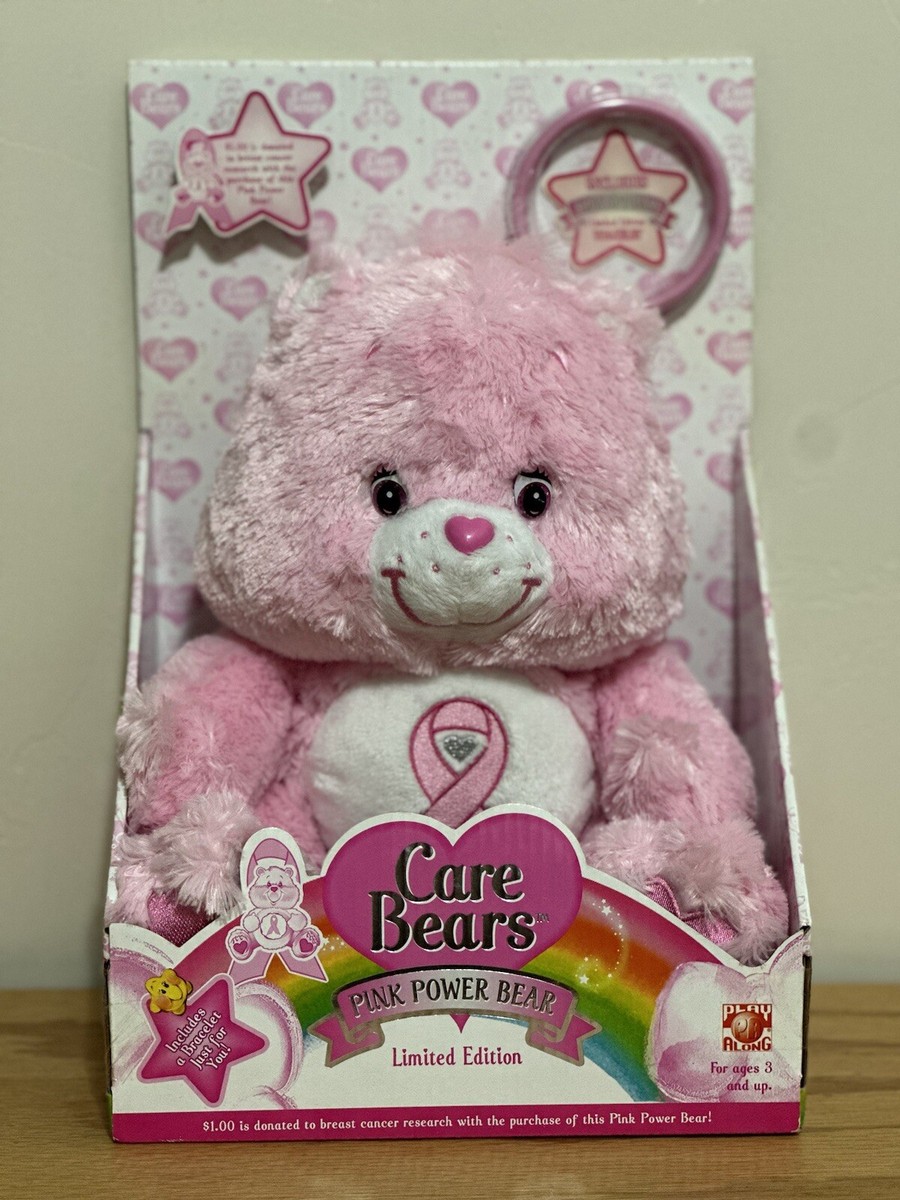 Pink Power Bear Light Up Stuffed Animal Glow Teddy Bear Plush Battery