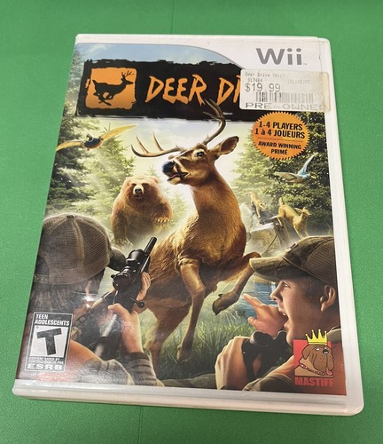 Deer Drive (Nintendo Wii, 2009) CIB Complete w Manual Tested And ...