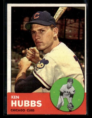 1963 Topps #15 Ken Hubbs | eBay