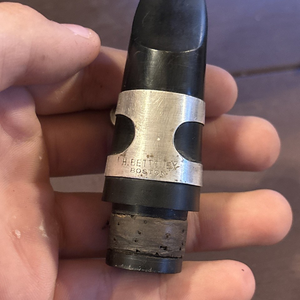 Early H Bettoney Boston Usa Silva Bet Metal Clarinet S653 Pat Pending ...