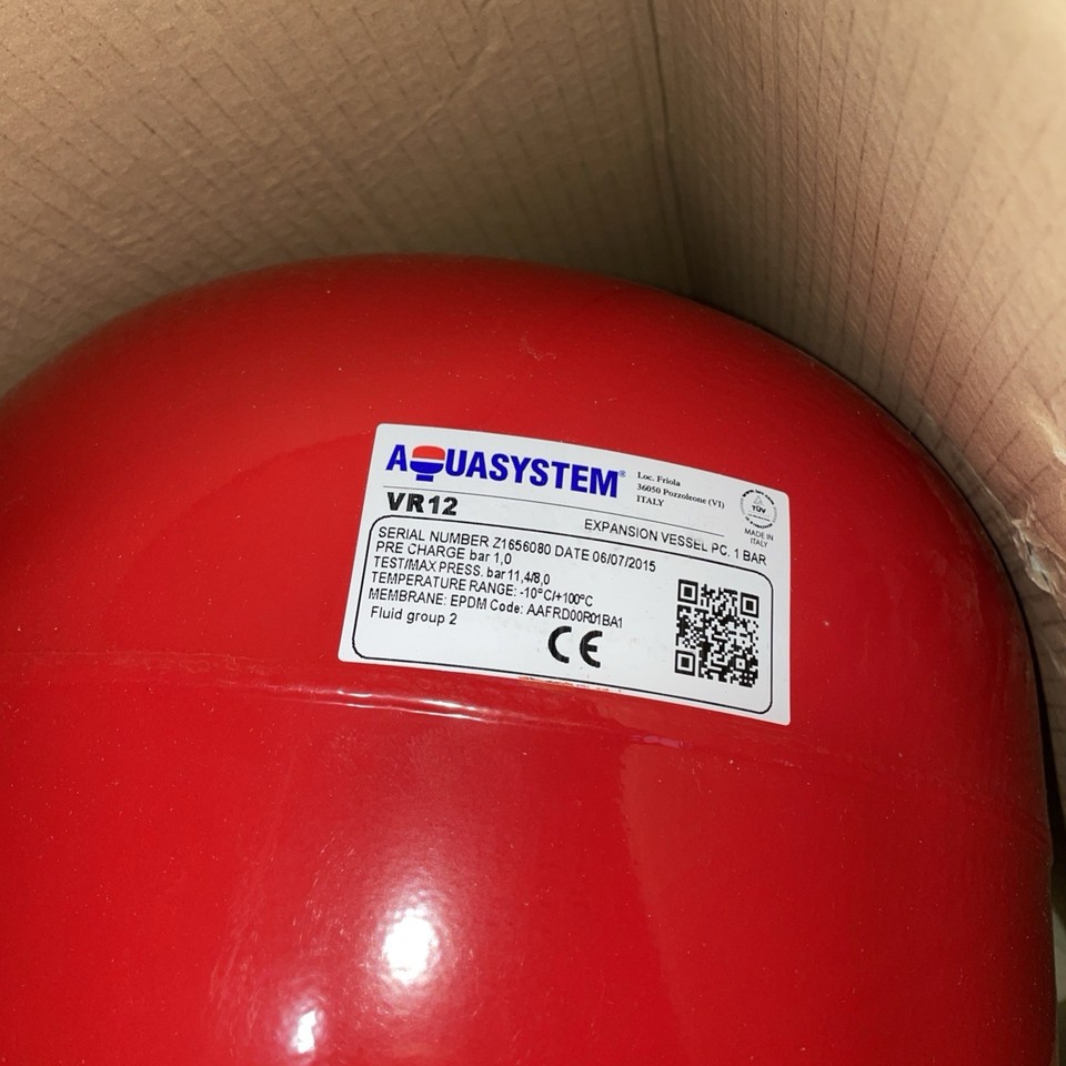 Aquasystem VR12 XVES 100 040 expansion vessel New | eBay UK