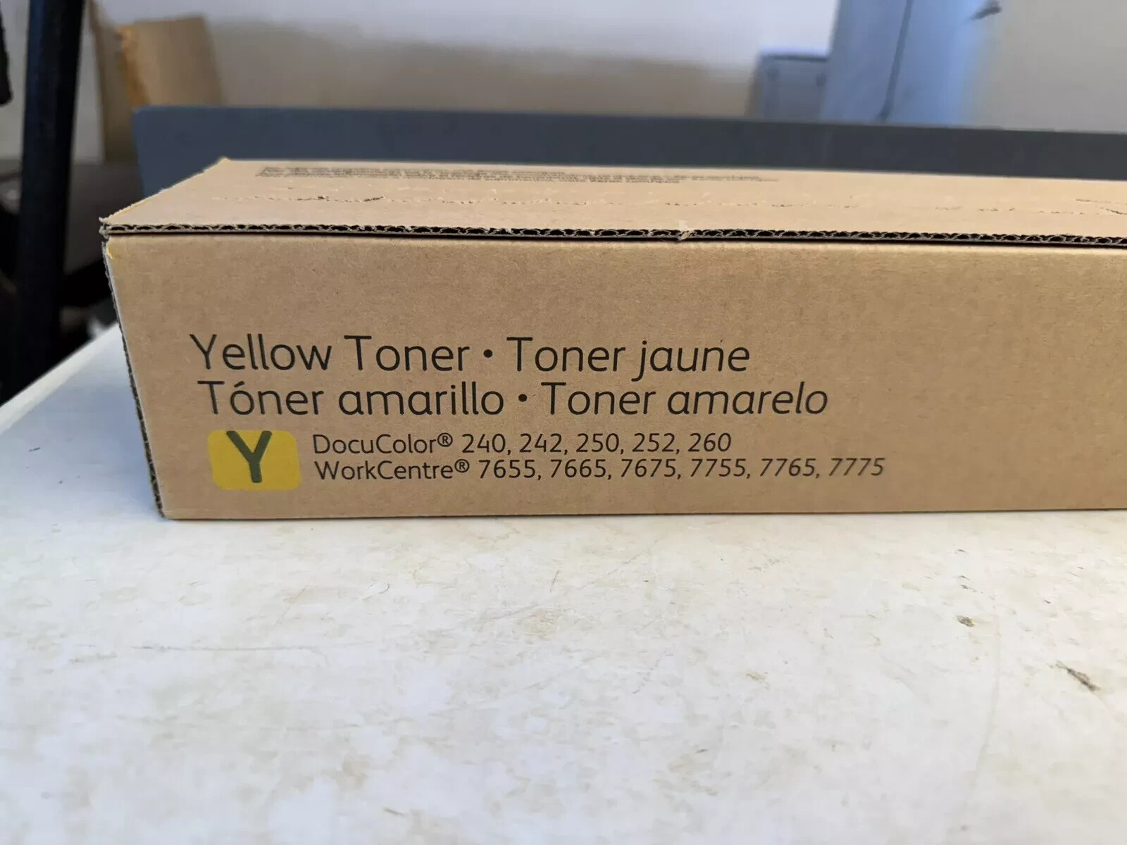 Xerox Toner 006R01220 DocuColor 240, 242, 250, 252 WC 7655, 7665, 7675 Yellow | eBay