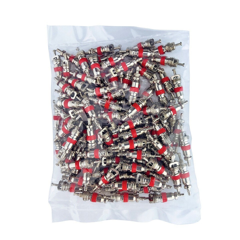 (100) Standard Small Bore SCHRADER Valve Stem Cores for Car Truck Bus ...