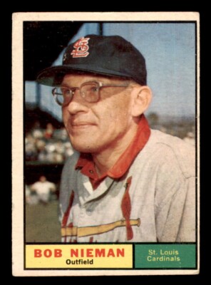 1961 Topps Baseball #178 Bob Nieman VG | eBay