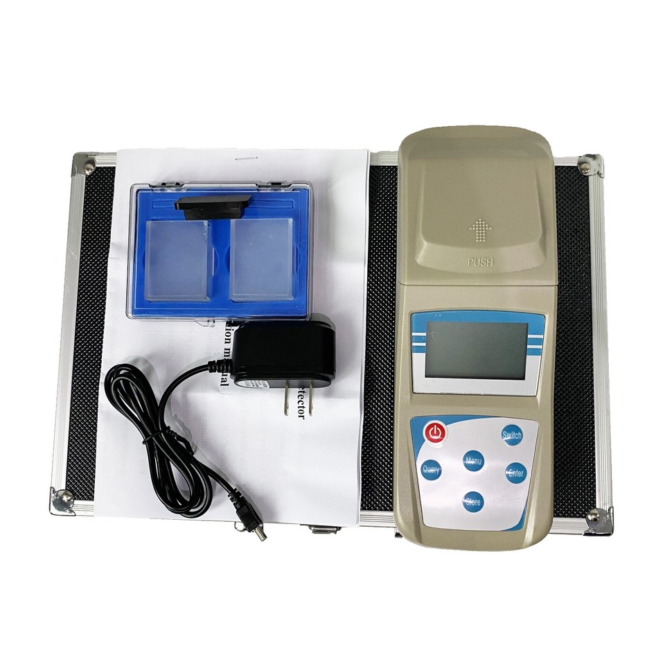 Portable Ozone Detector O₃ Leakage Monitor Gas Alarm Analyzer Water 0-2 ...