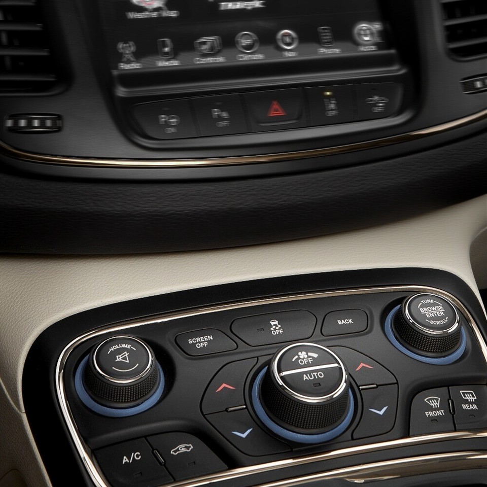 AC Climate Control Button Decal Sticker For Chrysler 200/300 2014 2015 ...