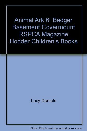 Animal Ark 6: Badger Basement Covermount RSPCA Magazine Hodder C | eBay