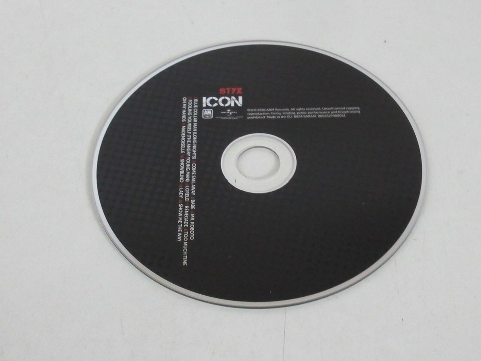 Styx / Icon (A&M Universal 602527468051) CD Album | eBay