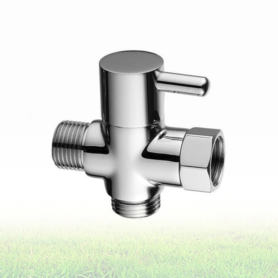 Shower Arm Diverter Splitter Metal Valve 3-way Connector One Two Out ...