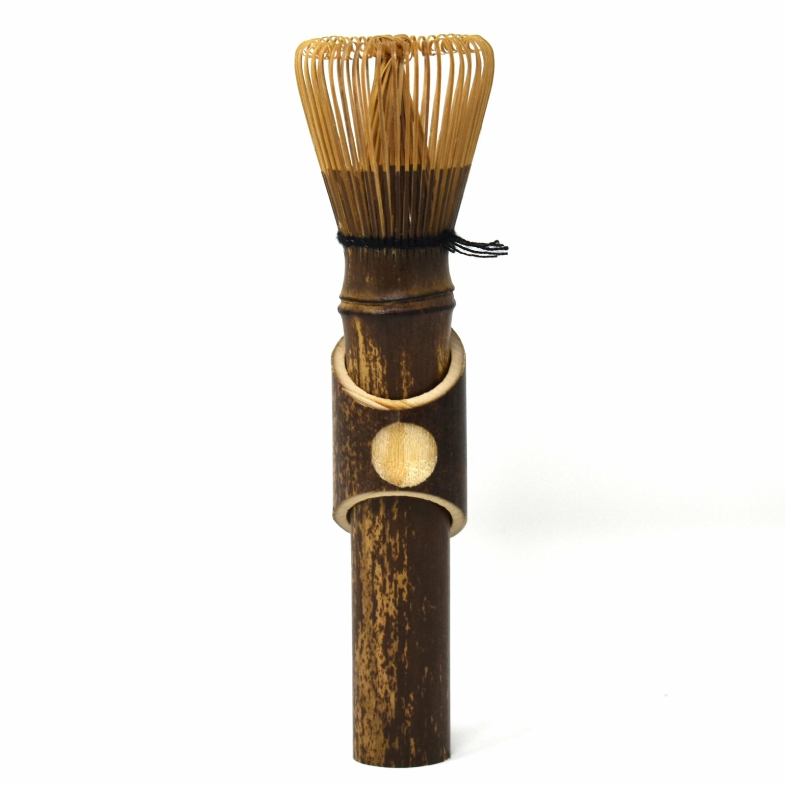 Japanese Natural Black Bamboo Matcha Green Tea Whisk 48 Prong Chase ...