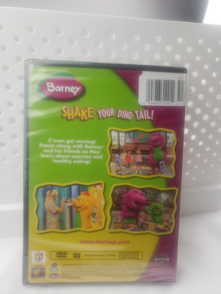 Barney Shake Your Dino Tail (DVD, 2007) New Sealed 45986312914| eBay