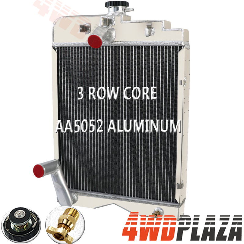 3 ROW Radiator Fit Massey Ferguson TEA20 TE20 TO20/TO30 TO35 35 202 ...