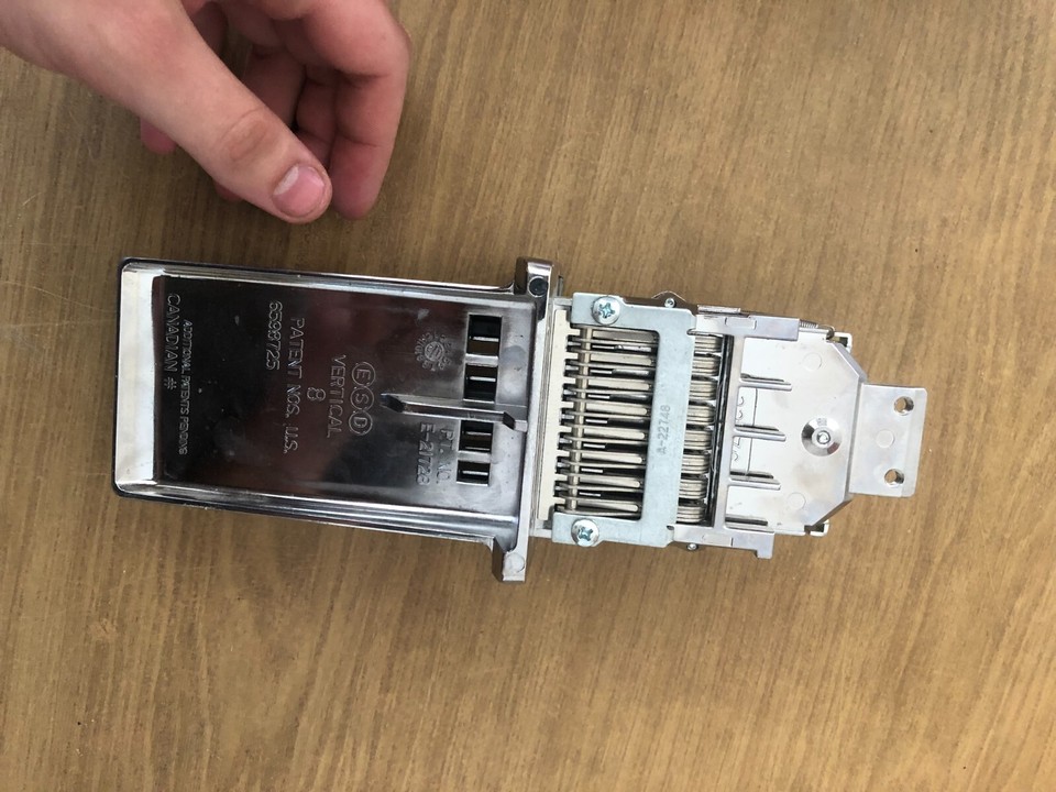 ESD Vertical 8 Coin Slide Set At $1.00 MAX $2.00 Used for any coin ...