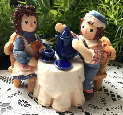 ENESCO RAGGEDY ANN AND ANDY - TEA FOR TWO WITH ME AND YOU - LTD EDITION ...