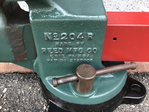 VINTAGE REED NO 204 R SWIVEL VISE | eBay
