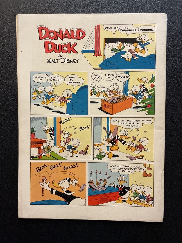 Dell FOUR COLOR #256 DONALD DUCK Comic GOLDEN AGE 10 Cent 1949 LUCK OF ...