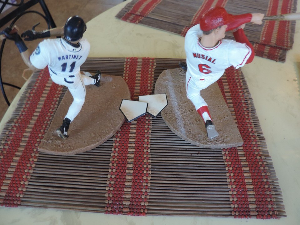 MLB CUSTOM MCFARLANE: MUSIAL, HENDERSON, MARTINEZ, J T SNOW, STRAWBERRY ...