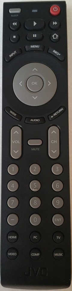 JVC TV Remote Ver 2013 for JVC Emerald FTR EM42FTR EM48FTR EM55FTR ...