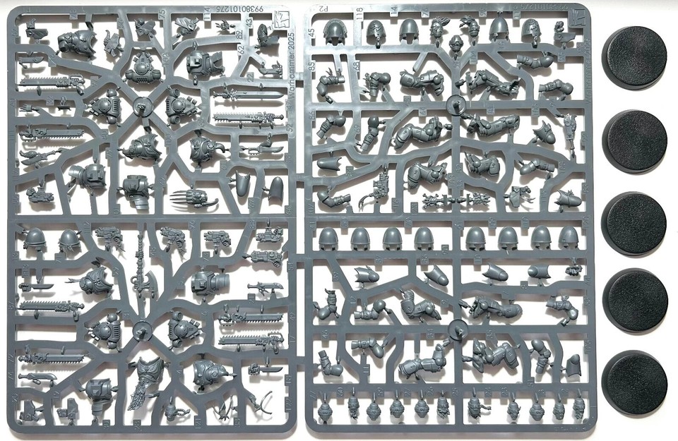 Warhammer 40k Space Wolves - 5x Blood Claws New On Sprue | eBay UK