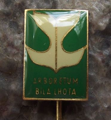 Czech Arboretum in Bila Hora Tree Collection Park Souvenier Pin Badge ...