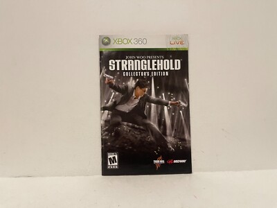 Stranglehold Xbox 360 MANUAL ONLY Authentic Original | eBay