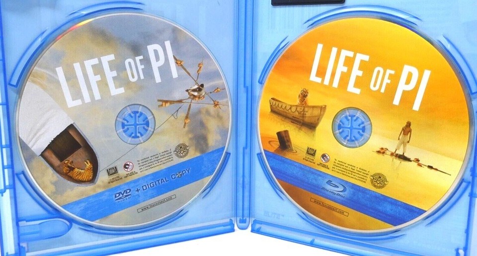Life of Pi Blu-Ray + DVD Like New Widescreen 24543751946| eBay