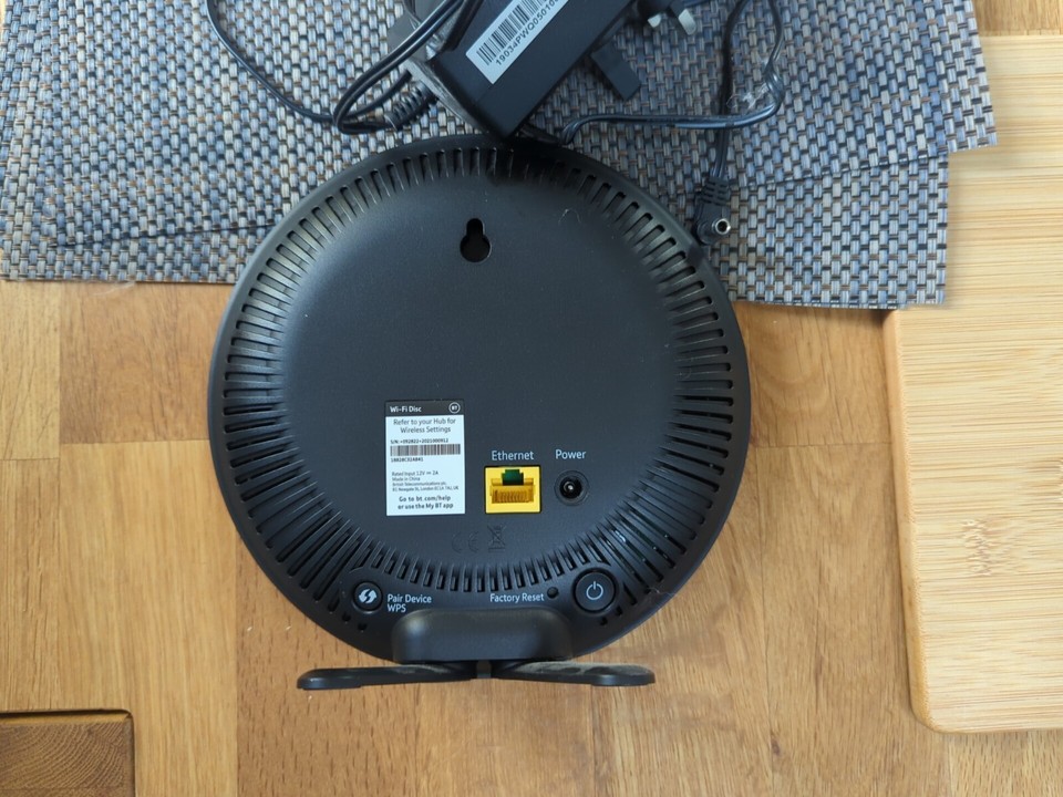 BT Wi-Fi Disc Complete Extender for Smart Hub 2 - Black (092822) | eBay