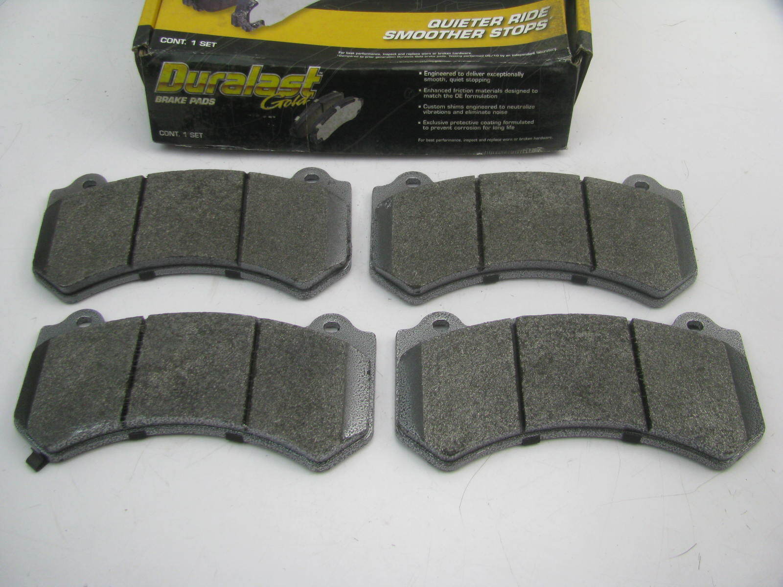 Duralast+Gold+Brake+Pads+DG1405+Compatible+With+Dodge for sale online ...