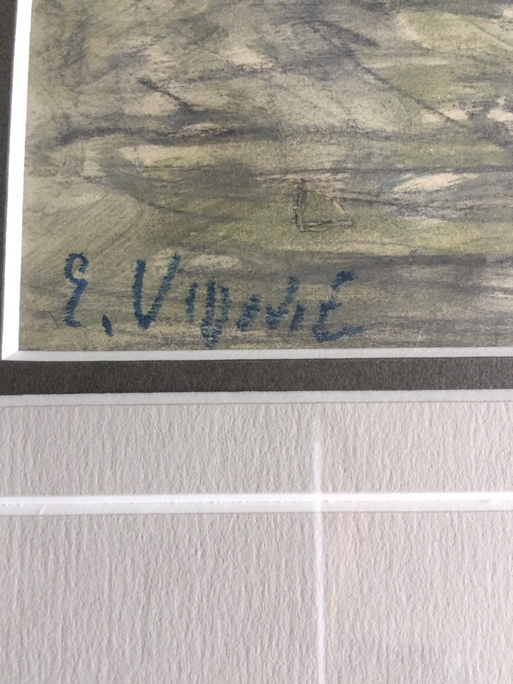 1 of a Kind Croatian Emanuel Vidovic Impressionism Art Painting Sv ...