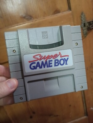 Nintendo Super Game Boy Adapter Cartridge For SNES Honestly Untested | eBay