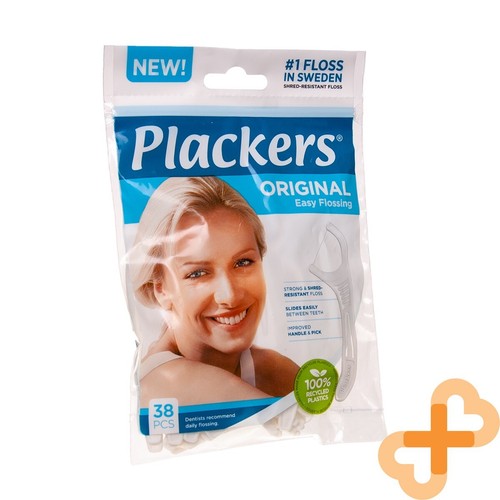 Plackers Original Inter-Dentaire Fil Dentaire Avec Pick 38 Pièces Facile Soie 7319861021714 | eBay