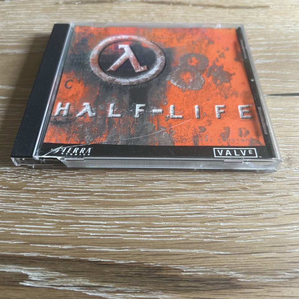 VINTAGE 1998 Half-Life PC GAME CD-ROM VIDEO GAME! Original! Tested ...