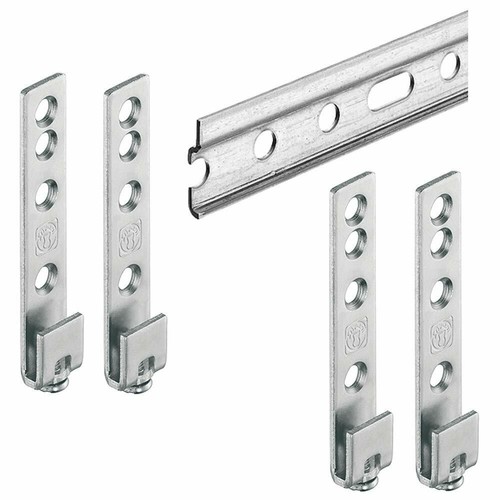 Häfele Wall Rail Hanging Rail Upper Cabinet with Cabinet Hanger 1250 mm ...