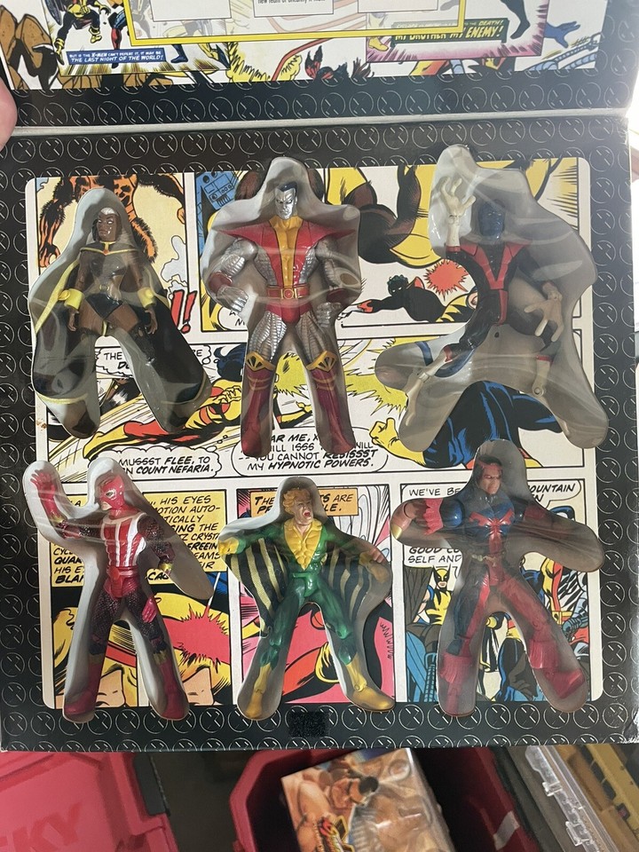 Marvel Collectors Editions GIANT-SIZE X-MEN Action Figures Box Set 1998 ...