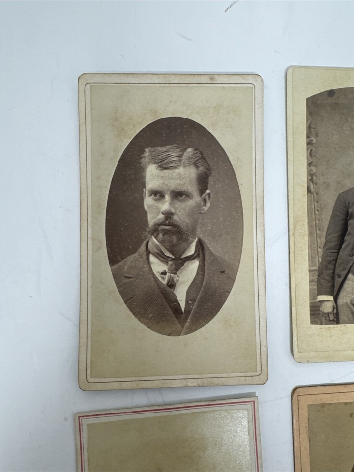 CDV Antique Photos Lot of 6 Distinguished Men Gentlemen | eBay