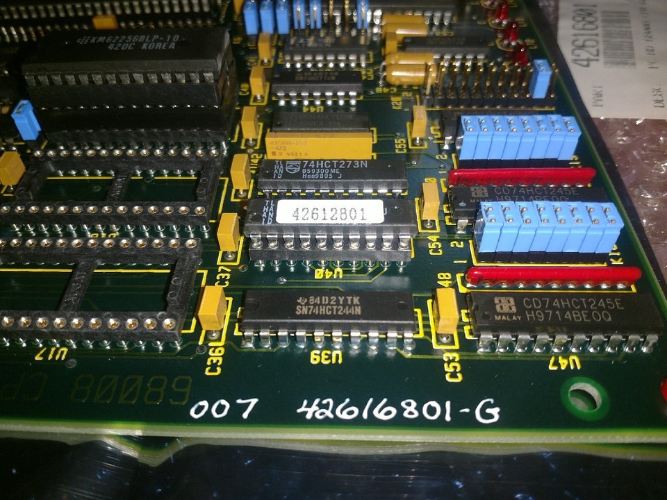 Universal Instruments 42616801 PC BD 68008 CPU Assembly (DIP Lead Sense ...