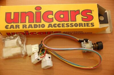 Vintage Classic car stereo fader, 2 front speakers to 4 front rear ...